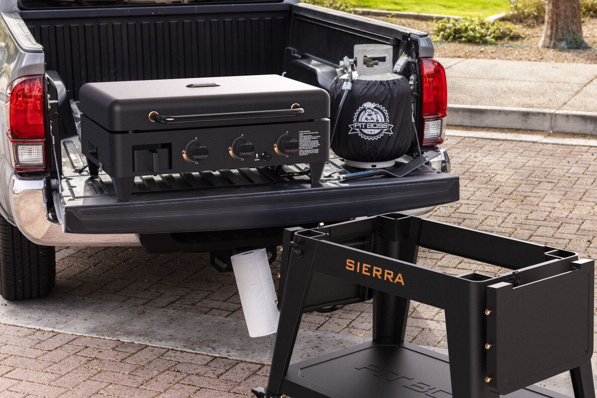 Pit Boss® Sierra – Onyx Edition | Tragbarer Gas-Plancha Grill für ...